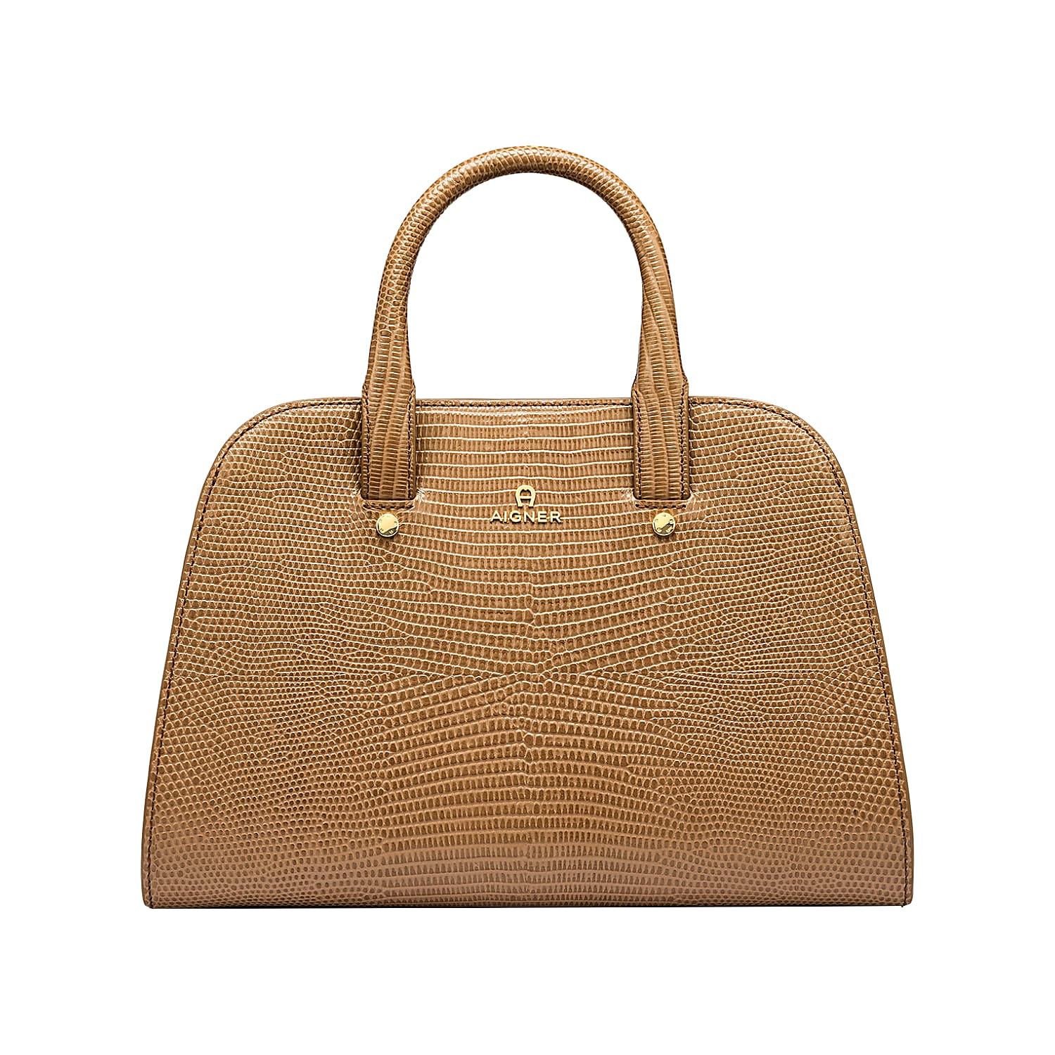 Ivy Mini-Tasche Lizard S Cardboard Beige - Taschen - Damen - AIGNER Club
