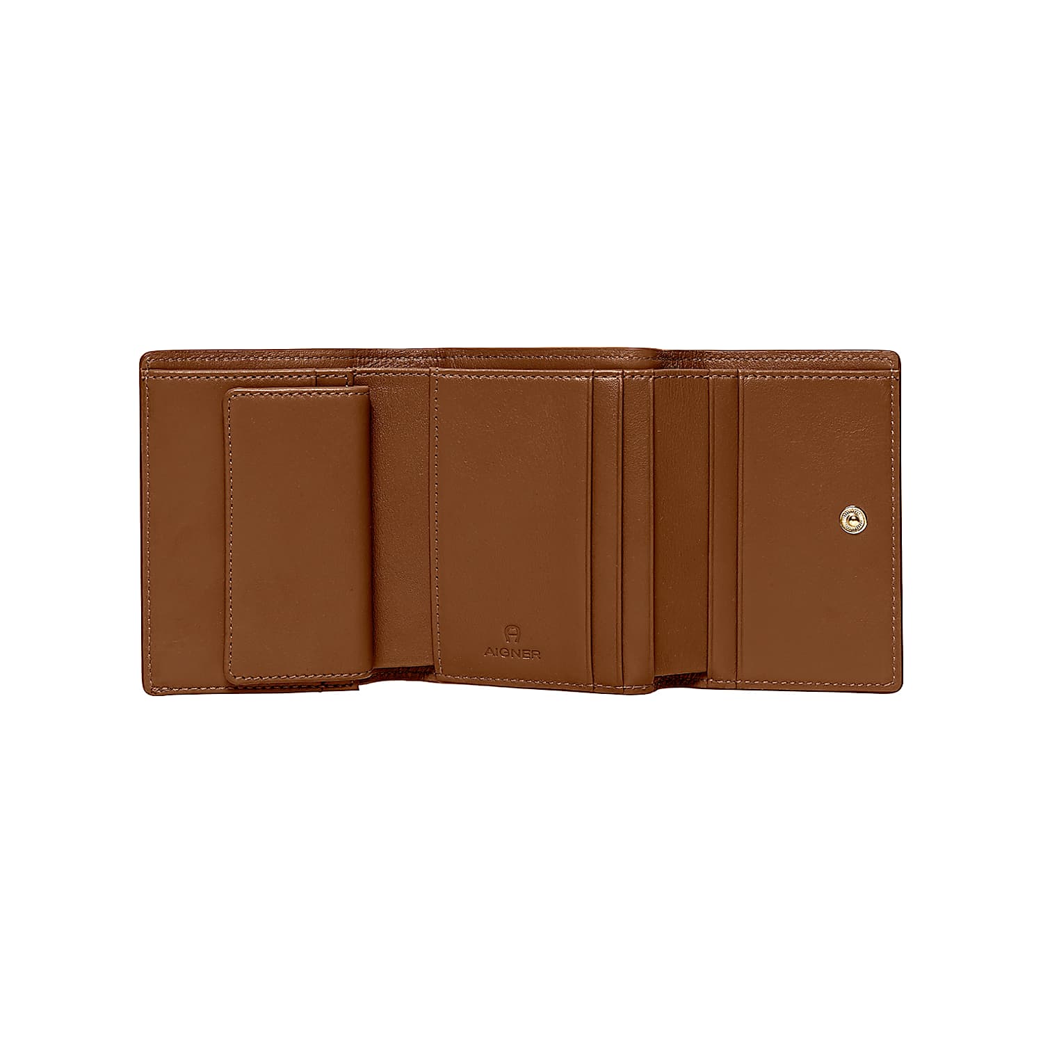 Ivy wallet Lizard cognac brown - Wallets - Special offers Women ...
