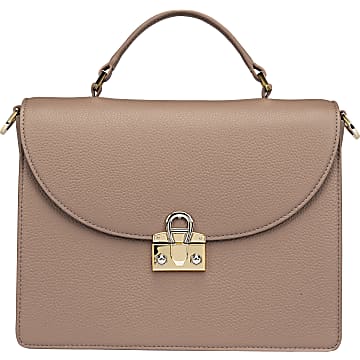 Larissa handbag M cashmere beige - Bags - Women - Aigner