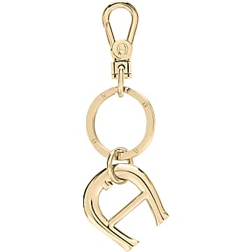Logo Keychain gold coloured - Keychains & Key Cases - Men - Aigner