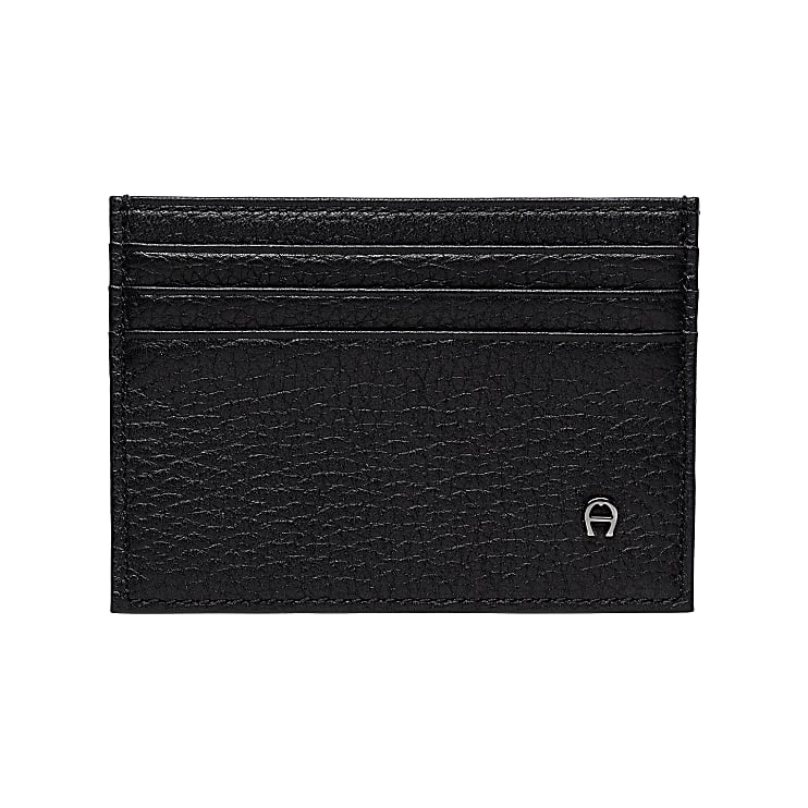 Luca CARD CASE gun metal - Wallets - Men - Aigner