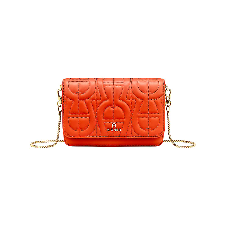 Fashion Wallet with Chain marigold orange - Wallets - Women - Aigner