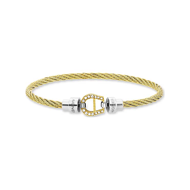ALESSANDRA bangle Rhodium Gold - Jewelry - Women - Aigner