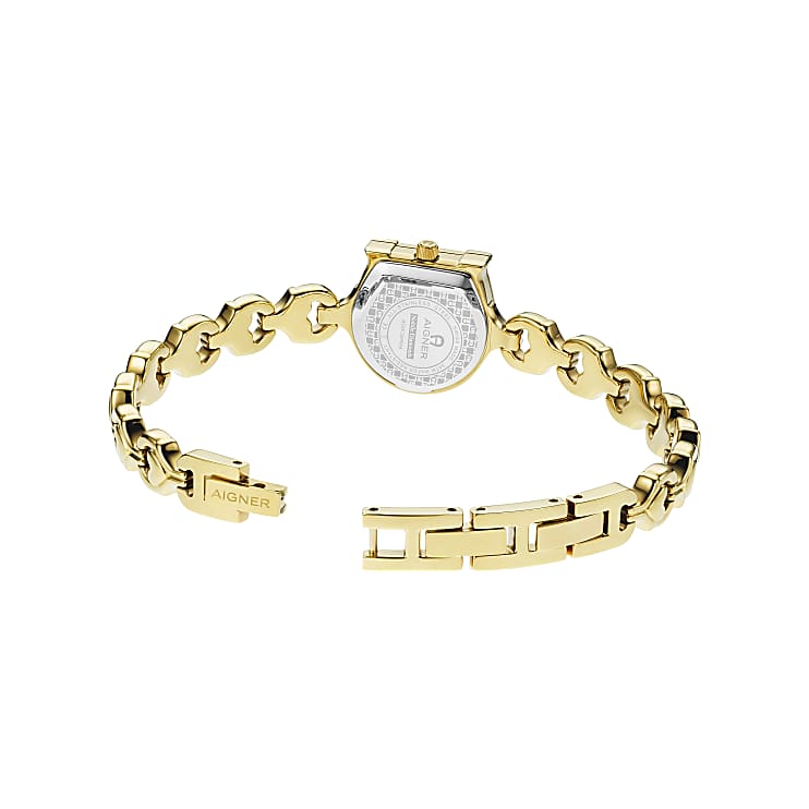 Ladies Watch Nobile Diamond Gold Black - Watches - Women - Aigner