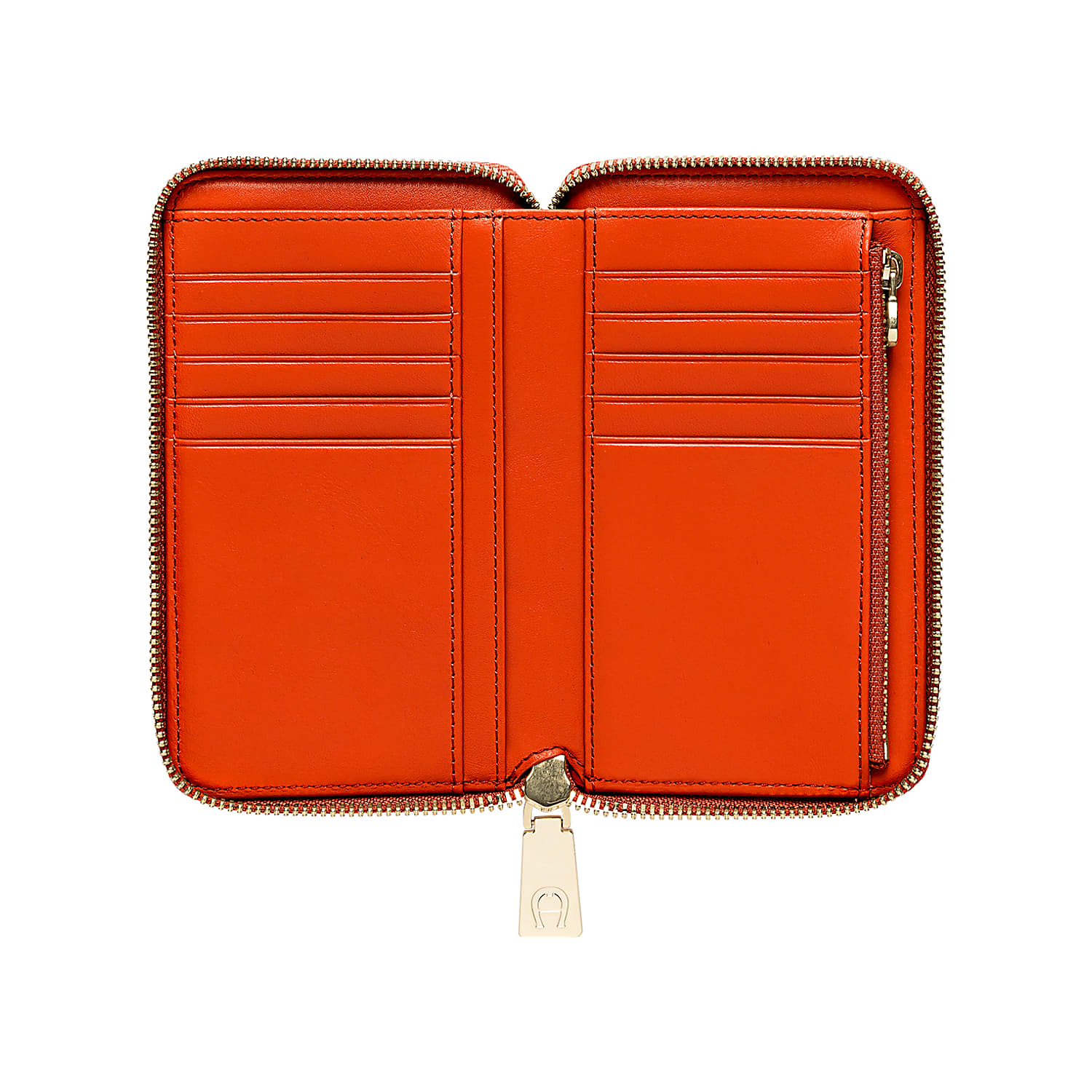 Ivy wallet Lizard marigold orange - Wallets - Women - AIGNER Club
